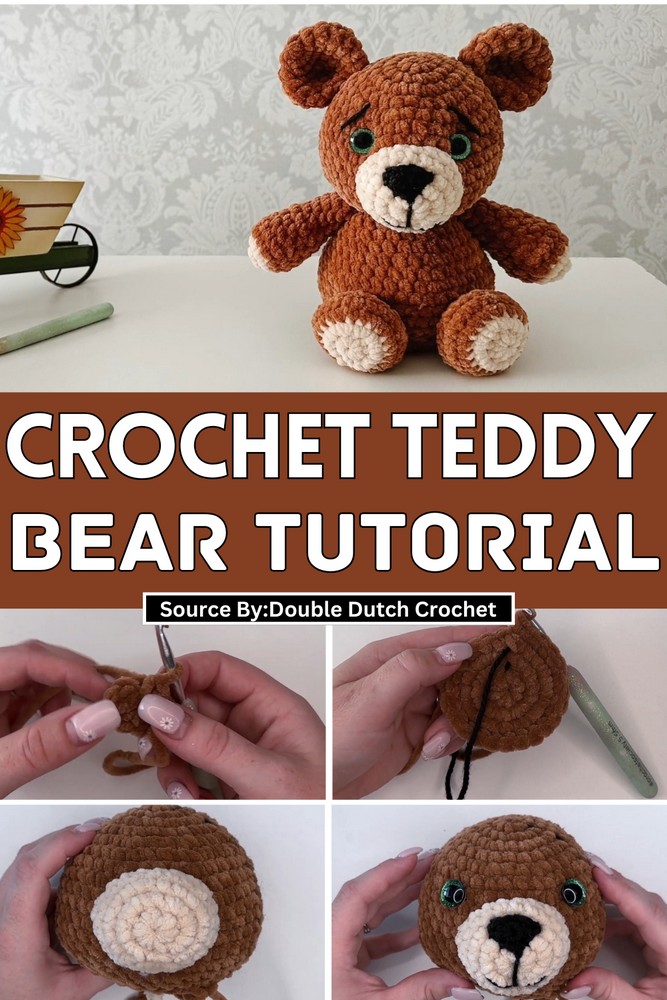Crochet Teddy Bear Amigurumi Pattern - All Amigurumi