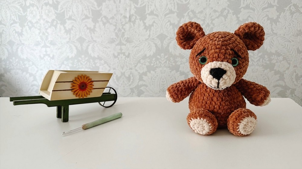 Crochet Teddy Bear Amigurumi Pattern - All Amigurumi